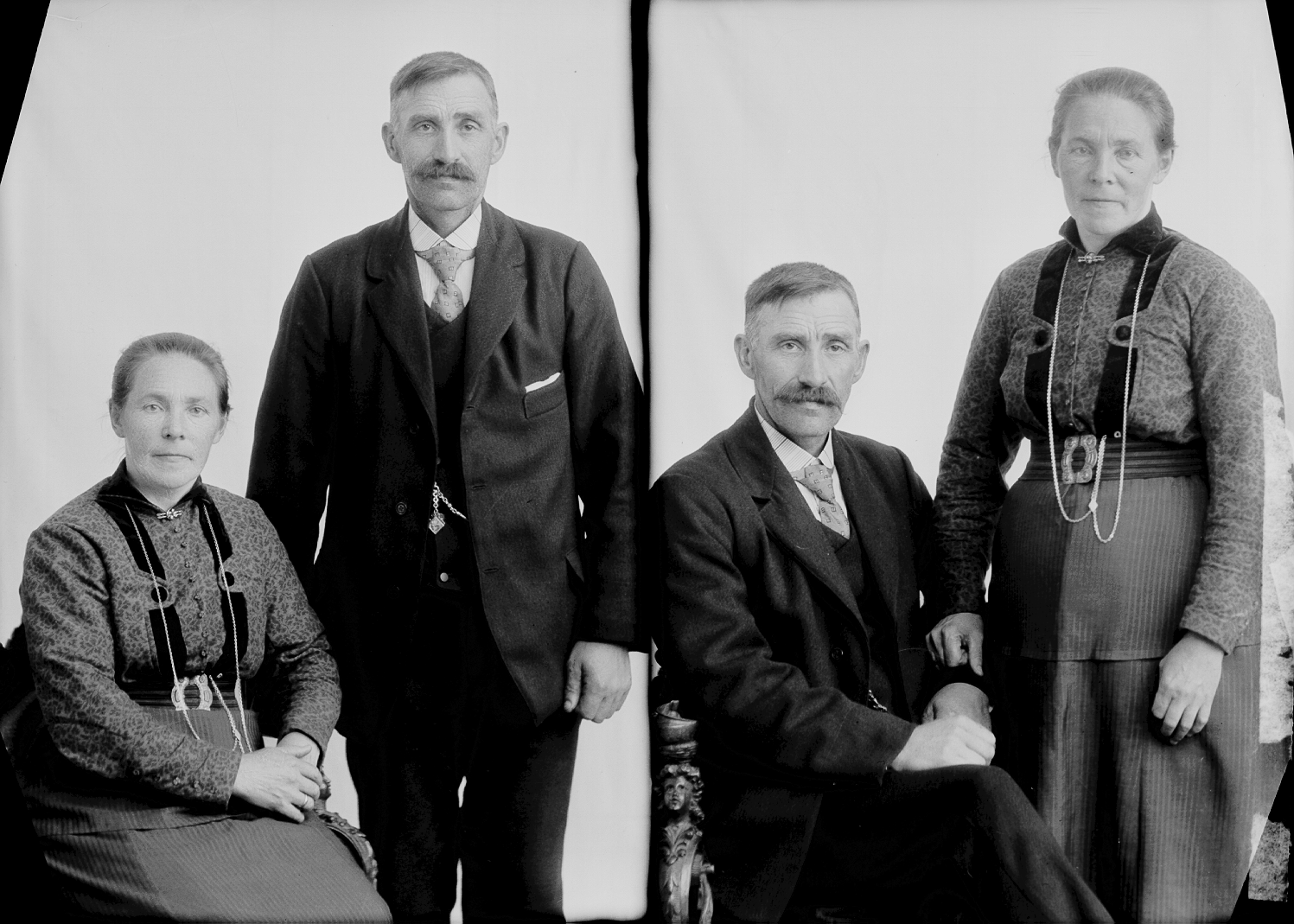 Portrett av John Kirkhus m. frue